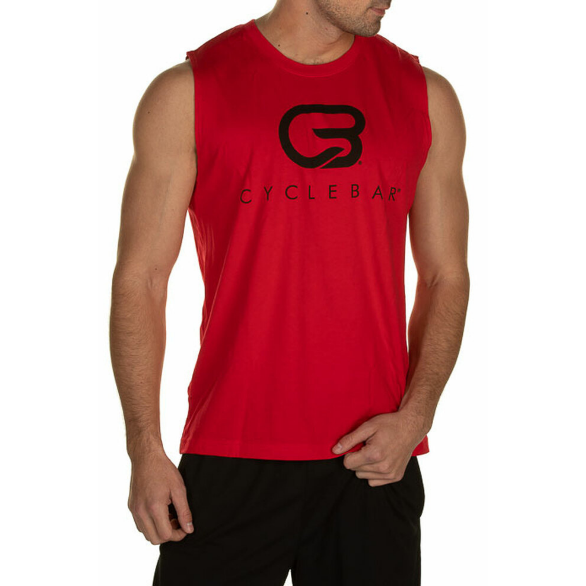 Classic Mens Muscle Tank - Red – CycleBar Australia